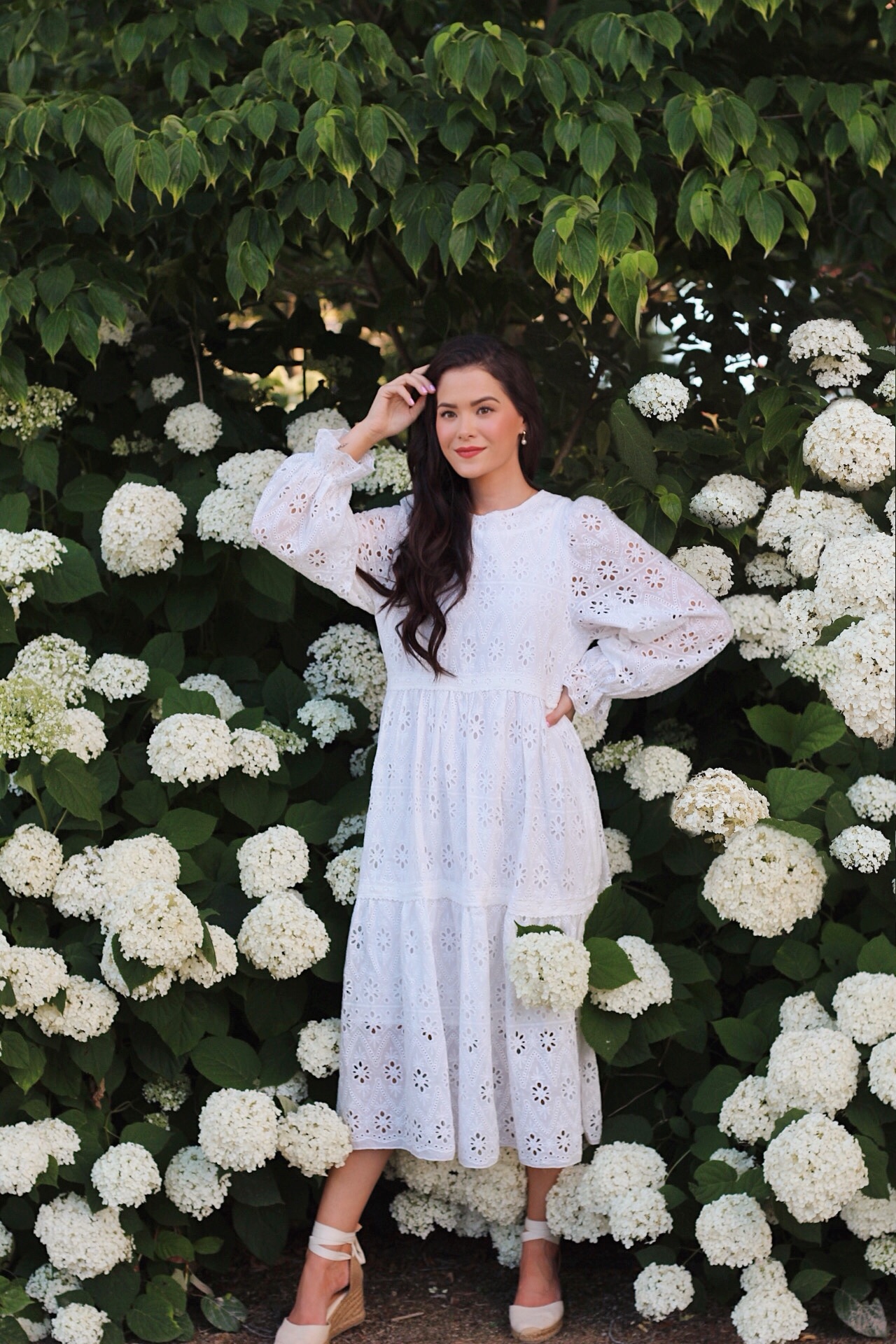 The Perfect Eyelet Dress - Musings by Madison, Style + Home Decor Blog